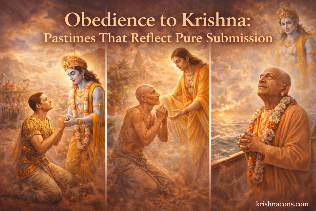 When Obedience Becomes Love: The Quiet Power of Following Krishna ...